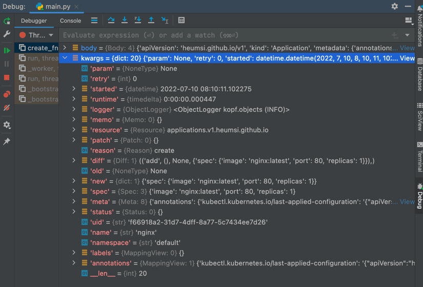 Kopf로 Kubernetes Crd Operator 구현해보기